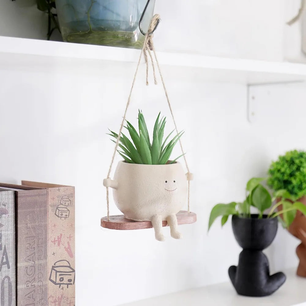 Swinging Smiley Pot – House Plant Paradise