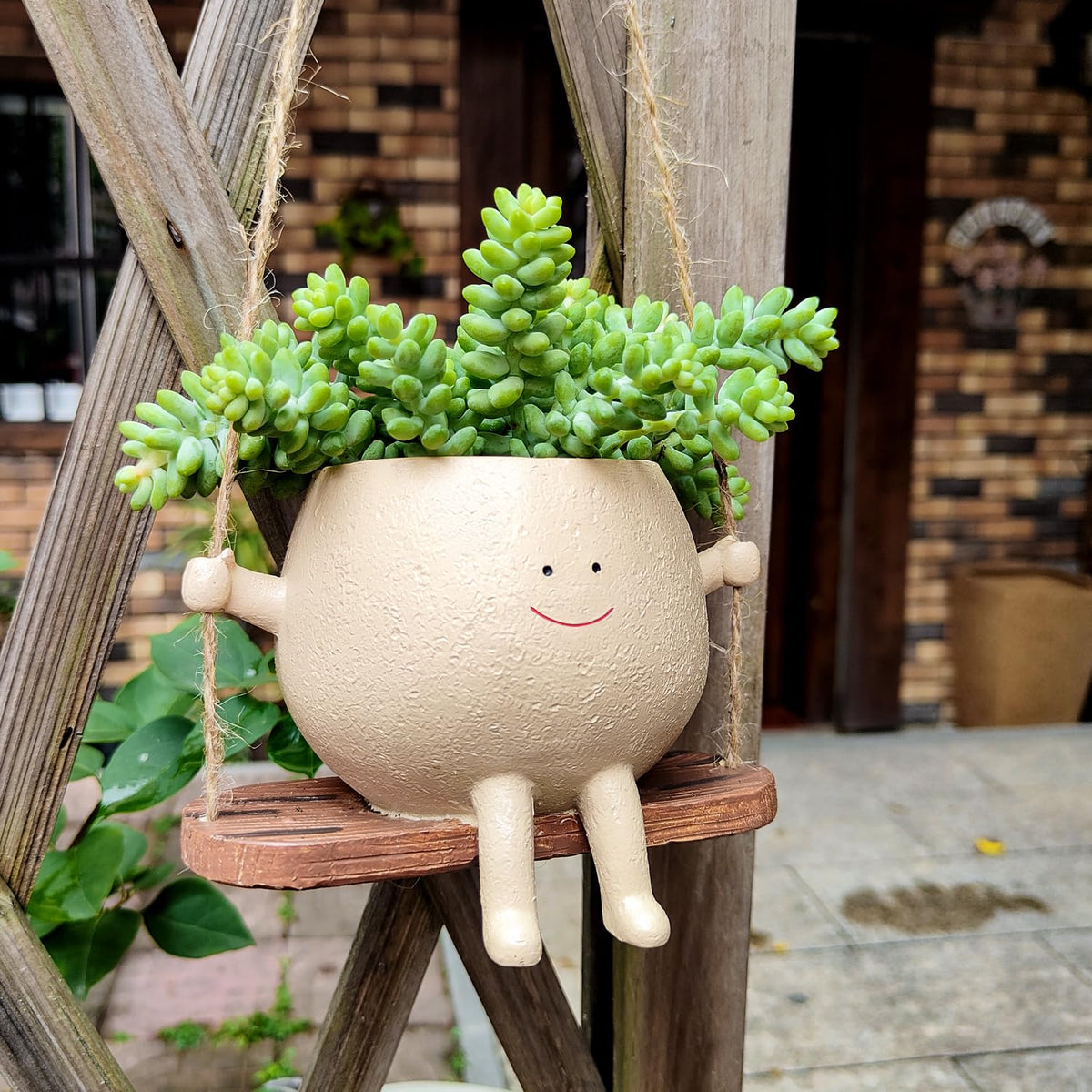 Swinging Smiley Pot – House Plant Paradise